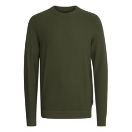 Casual Friday Jungen Strickfleece-Pullover "Strickpullover CFKARL 0160 structured crew neck knit", gr&uuml;n, Gr. M, Obermaterial: 100% Baumwolle CO.,