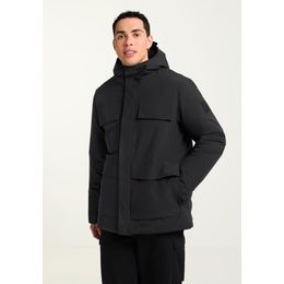 Jack Wolfskin Herren Winterjacke "BRANDENBURGER JKT M", schwarz, Gr. S, Obermaterial: 100% Polyester; F&uuml;llung: 100% Polyester; Futter: 100%