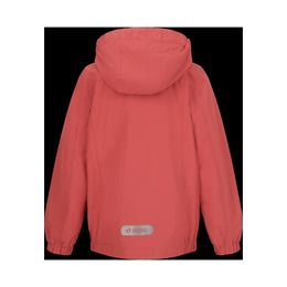 ZIGZAG Jungen Outdoorjacke "Orkan", rot, Gr. 110, unifarben, 100% Polyester, Jacken, mit 10.000 mm Wassers&auml;ule