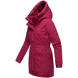 Navahoo Damen Wintermantel "Winterprinzessin 14", rot, Gr. M, Obermaterial: 100% Polyester. Innenfutter: 100% Polyester. Wattierung: 100% Polyester.