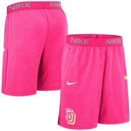 Nike M&auml;dchen Sporthose "Nike Shorts San Diego Padres Nike City Connect Knit"pink, Gr. XXL, 100% Polyester, Hosen