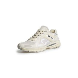 CAMP DAVID Herren Sneaker, Gr. 41ash, Leder, Synthetik, Textil, mehrfarbig, Schuhe, mit gepolstertem Einstieg