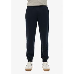 Superdry Damen Sweathose "ESSENTIAL LOGO JOGGERS HB", blau, Gr. XL, meliert, Web, Obermaterial: 80% Baumwolle, 20% Polyester, Hosen