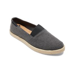 Quiksilver Herren Sneaker "Espadrilled", Gr. 7, schwarz, Obermaterial: Textil / Futter: Textil / Au&szlig;ensohle: Gummi, Schuhe
