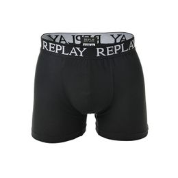 Replay Herren Boxershorts "Boxershort 3er Pack", Gr. XL, bunt, Obermaterial: 95% Baumwolle CO. 5% Elasthan EL., Unterhosen