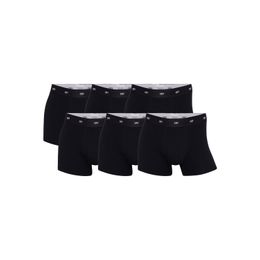 CR7 Herren Boxershorts "Boxershort CR7 Bamboo, Trunk 6-pack FSC 6er Pack", Gr. S, schwarz, Obermaterial: 65% Viskose CV. 30% Baumwolle CO. 5%