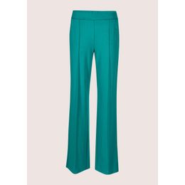 Madeleine Mode MADELEINE Damen Schlupfhose "Jerseyhose Elegante Stoffhose mit weitem Bein"petrol, Gr. 22, Obermaterial: 67% Viskose CV. 27% Polyamid PA. 6% Elasthan
