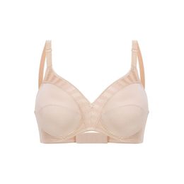 Felina Damen Bügelloser BH "BH ohne Bügel Weftloc", Gr. 75, beige, Obermaterial: 75% Polyamid PA. 25% Elasthan EL., BHs