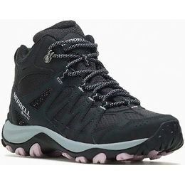 Merrell Damen Wanderschuh "ACCENTOR 3 SPORT MID GORETEX", Gr. 39, schwarz, Synthetik, Textil, Schuhe, wasserdicht