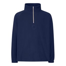!Solid SOLID Herren Troyer "Troyer SDIbrahim", blau, Gr. M, Obermaterial: 100% Polyester PES., Pullover