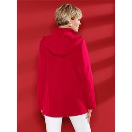 Classic Basics Damen Softshelljacke, rot, Gr. 50, unifarben, 94% Polyester, 6% Elasthan, Innenseite:100% Polyester, Jacken