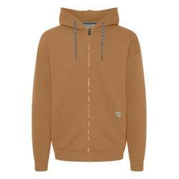 11 Project Herren Kapuzensweatjacke "Kapuzensweatjacke PRRob", braun, Gr. XXL, Obermaterial: 50% Baumwolle CO. 50% Polyester PES., Sweatjacken