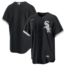 Nike Damen Footballtrikot "Nike Trikot Chicago White Sox Nike Official Replica"schwarz, Gr. S, 100% Polyester, Trikots