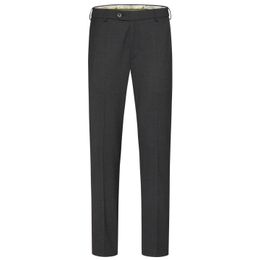 MEYER Herren Chinos "Roma", grau, Gr. 34, unifarben, 53% Polyester, 44% Wolle, 3% Elasthan, Hosen, mit Stretch-Dehnbund