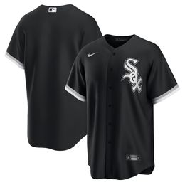 Nike Damen Footballtrikot "Nike Trikot Chicago White Sox Nike Official Replica"schwarz, Gr. S, 100% Polyester, Trikots
