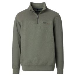Casamoda Herren Sweatshirt "Casamoda Sweatshirt uni", gr&uuml;n, Gr. M, 62% Baumwolle, 35% Polyester, 3% Elasthan, Sweatshirts