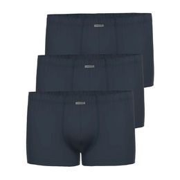 Ammann Herren Retro Boxer "3er Pack Retro Short Day Modern / Close to you", Gr. 8, blau, Obermaterial: 93% Baumwolle CO. 7% Elasthan EL., Unterhosen