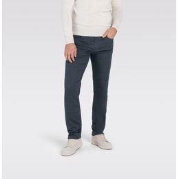 MAC Herren 5-Pocket-Hose "JOG'N", blau, Gr. 34, gemustert, Web, Obermaterial: 90% Baumwolle, 8% Polyester, 2% Elasthan, Hosen