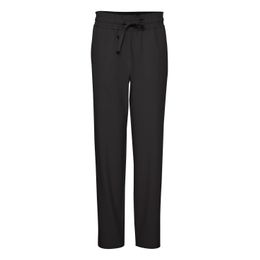 oxmo Damen Stoffhose "Stoffhose OXDania", schwarz, Gr. 34, Obermaterial: 64% Polyester PES. 32% Viskose CV. 4% Elasthan EL., Hosen
