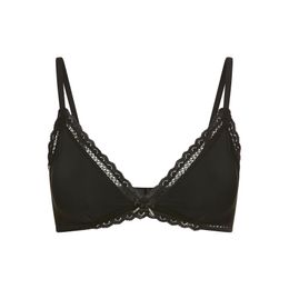 HUGO UNDERWEAR Damen Triangel-BH "Unique", Gr. M, schwarz, Web, Obermaterial: 79% Polyamid, 21% Elasthan, BHs, mit Spitze