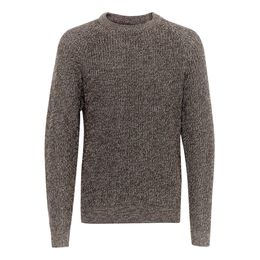 Blend Herren Strickfleece-Pullover "Strickpullover BHPullover", schwarz, Gr. XL, Obermaterial: 100% Baumwolle CO., Pullover