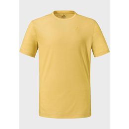 Sch&ouml;ffel SCH&Ouml;FFEL Herren Funktionsshirt "Urban T Shirt Style Galerne MNS", gelb, Gr. 50, Oberstoff: 74% Polyester, 26% Lyocell, Shirts