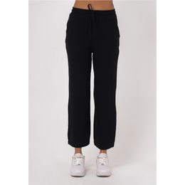 FRESHLIONS Damen 7/8-Hose "Mila", schwarz, Gr. S, unifarben, 100% Baumwolle, Hosen, im klassischen Design