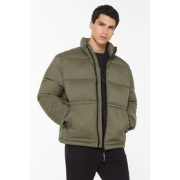 Harlem Soul Herren Outdoorjacke, gr&uuml;n, Gr. XL, unifarben, Web, Material: 100% Polyester, Futter: 100% Polyester, F&uuml;llung: 100% Polyester, Jacken, mit