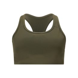 Endurance Damen Sport-BH "Alanie", Gr. XS, gr&uuml;n, 82% Polyester, 18% Elasthan, unifarben, BHs, mit bequemen Cups und Racerback-Design
