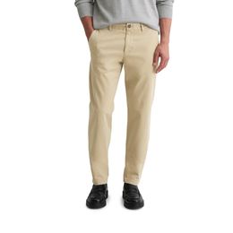 Marc O'Polo MARC O'POLO Herren Chinohose "Osby"pure cashmere, Gr. 32, Twill, Obermaterial: 97% Baumwolle, 3% Elasthan, Hosen, tapered Fit, Bio-Baumwolle