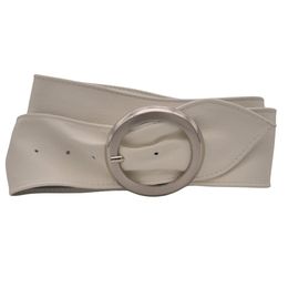 AnnaMatoni Damen Lederg&uuml;rtel "AnnaMatoni Tailleng&uuml;rtel Ora2 Tailleng&uuml;rtel Ora2", wei&szlig;, Gr. 120, 100% Leder, G&uuml;rtel