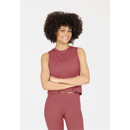 ENDURANCE ATHLECIA ATHLECIA Damen Tanktop "Pacy V2"rot, braun, Gr. 38, unifarben, 94% Polyester, 6% Elasthan, Tops, in atmungsaktiver Qualit&auml;t