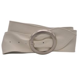 AnnaMatoni Damen Lederg&uuml;rtel "AnnaMatoni Tailleng&uuml;rtel Ora2 Tailleng&uuml;rtel Ora2", wei&szlig;, Gr. 90, 100% Leder, G&uuml;rtel