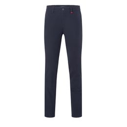 MAC Herren Stoffhose "Traveller", blau, Gr. 33, unifarben, Web, Obermaterial: 62% Polyester, 33% Viskose, 5% Elasthan, Hosen