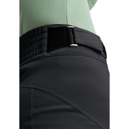 Maier Sports Damen Skihose "Allissia slim 2.1", schwarz, Gr. 23, 100% Polyester, Hosen, Damen Schneehose, wind- und wasserdicht, 2 RV-Taschen, Slim