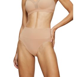 Triumph Damen Shapingslip "Soft Sculpt", Gr. 46, beige, Single Jersey, Obermaterial: 78% Polyamid, 22% Elasthan, unifarben, Unterhosen, nahtlos,
