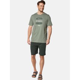 Babista Herren Shorty "Kurzer Schlafanzug GALITESSO", Gr. XXL, gr&uuml;n, Obermaterial: 100% Baumwolle CO., Homewear-Sets