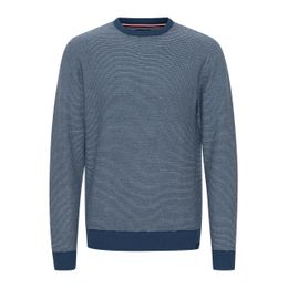 FQ1924 Herren Strickfleece-Pullover "Strickpullover FQLeon", blau, Gr. XXL, Obermaterial: 100% Baumwolle CO., Pullover