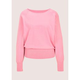 Madeleine Mode MADELEINE Damen Longpullover "Pullover Pullover"himbeersorbet, melange, Gr. 44, Obermaterial: 46% Modal CMD. 40% Polyacryl PAN. 14% Polyamid PA.,