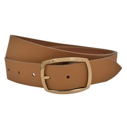 AnnaMatoni Damen Lederg&uuml;rtel "AnnaMatoni Lederg&uuml;rtel mp Lederg&uuml;rtel mp", beige, Gr. 90, 100% Leder, G&uuml;rtel