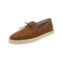Geox Herren Slipper "Geox Slipper Veloursleder", Gr. 41, braun, Veloursleder, Schuhe