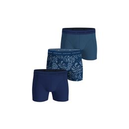 Bj&ouml;rn Borg BJ&Ouml;RN BORG Herren Boxershorts "Boxershort Cotton Stretch Boxer 3P 3er Pack", Gr. L, blau, Obermaterial: 95% Baumwolle CO. 5% Elasthan EL., Unterhosen