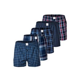 MG-1 Herren Webboxer "Web-Boxershorts 5er Pack", Gr. XXL, bunt, Obermaterial: 100% Baumwolle CO., Unterhosen