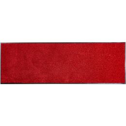 Fu&szlig;matte Astra, B:90cm H:9mm L:250cm, rot, Kunstfaser, Badezimmer, Teppiche, "Proper Tex 618", Schmutzfangmatte, auch als L&auml;ufer, waschbar, In -und