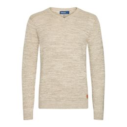 Blend Herren Strickfleece-Pullover "Strickpullover BHDansel", wei&szlig;, Gr. L, Obermaterial: 50% Baumwolle CO. 50% Polyacryl PAN., Pullover