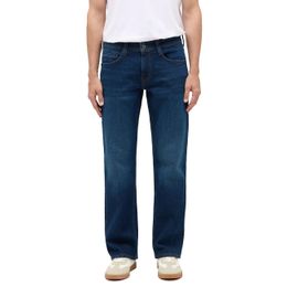 Mustang Herren Bootcut-Jeans "Herren Style Oregon Boot", blau, Gr. 36, unifarben, Denim/Jeans, 99% Baumwolle, 1% Elasthan, Jeans