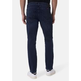 Herren 5-Pocket-Jeans "Portland Denim Slim Straight Stretch", blau, Gr. 36, HERO by John Medoox, Denim/Jeans, 89% Baumwolle, 10% Polyester, 1%