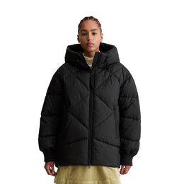 Marc O'Polo Damen Daunenmantel "aus recyceltem Polyester", schwarz, Gr. XXL, MARC O'POLO DENIM, unifarben, Obermaterial: 100% Polyester, M&auml;ntel