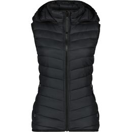 alife and kickin ALIFE & KICKIN Damen Steppweste "Damen LenkaAK A", schwarz, Gr. XS, 100% Polyamid, Westen