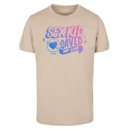 F4NT4STIC Damen T-Shirt "Sex Education Sex Kid Blend Netflix TV Series", beige, Gr. XL, Obermaterial: 100% Baumwolle, Shirts, Premium Qualit&auml;t